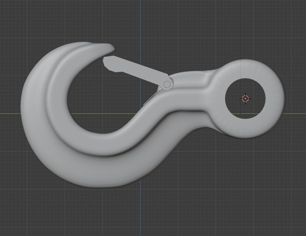 HOOK with Latch 3D model | CGTrader
