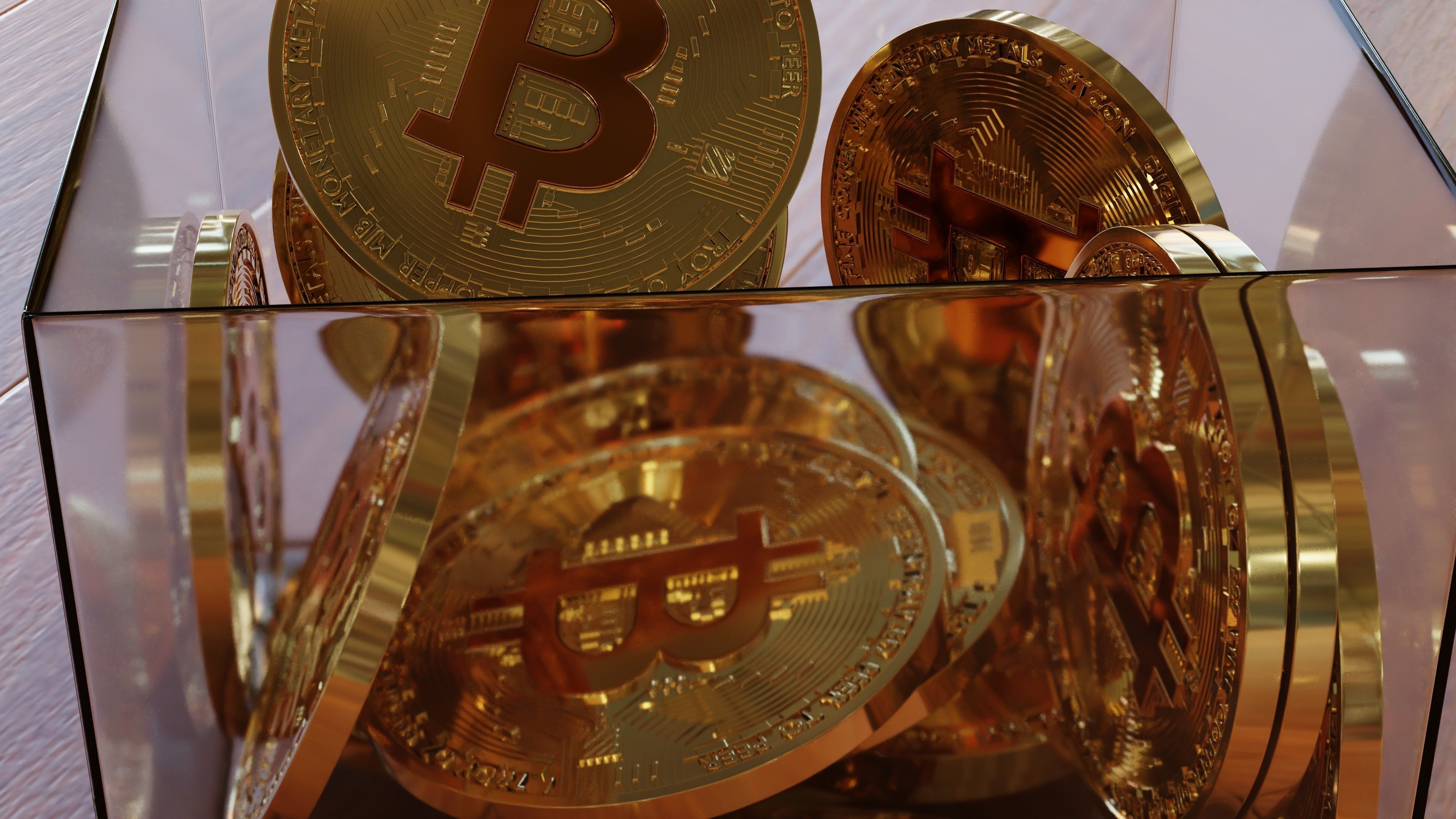 Bitcoin is a new kind of money free 3D model | CGTrader
