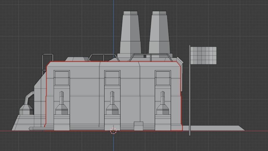 Low Poly Communist Party camp free VR / AR / low-poly 3D model | CGTrader