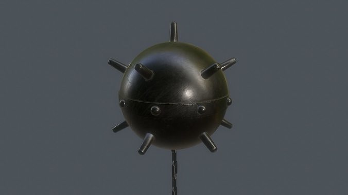 3D model Naval mine VR / AR / low-poly | CGTrader