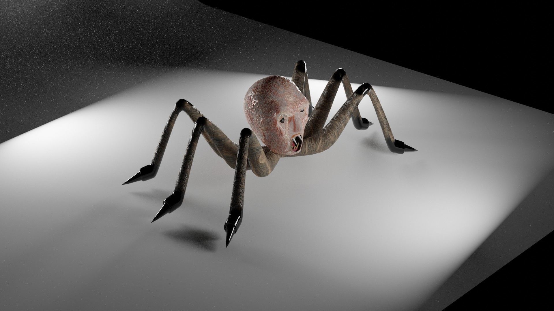 Spider mutant 3D model | CGTrader