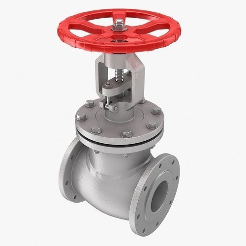 3D model Gate Valve VR / AR / low-poly | CGTrader
