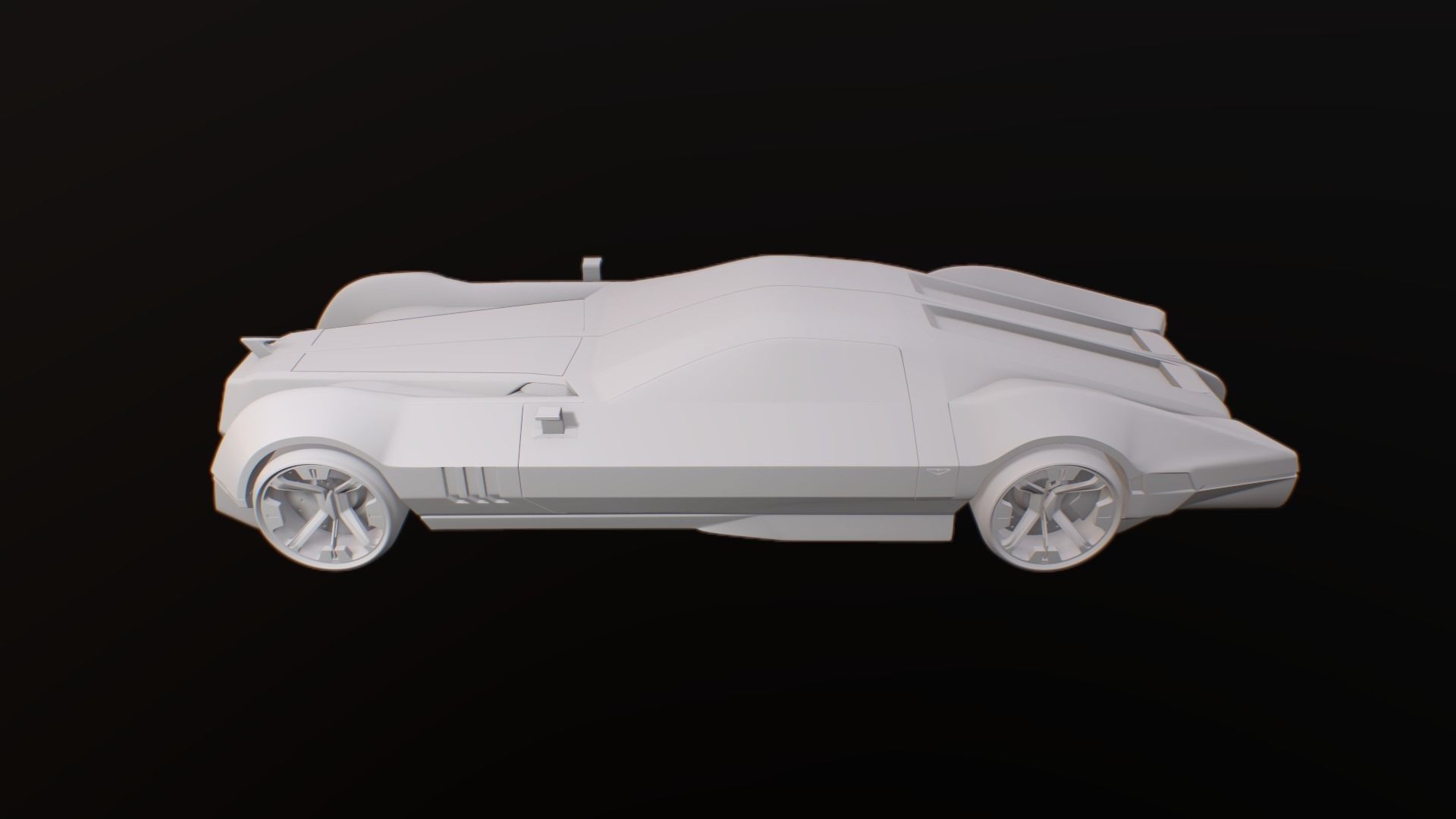 3D model RAYFIELD AERONDIGHT S9 GUINEVERE from CYBERPUNK2077 VR / AR ...