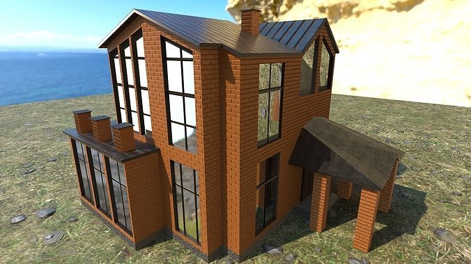 house free VR / AR / low-poly 3D model | CGTrader