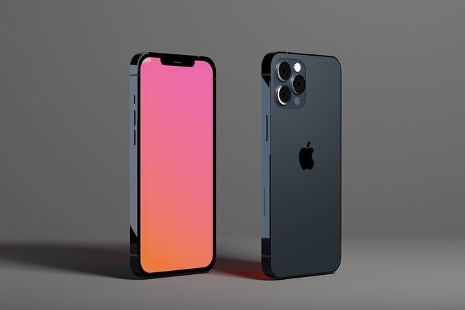 iphone 12 pro max 3D model | CGTrader