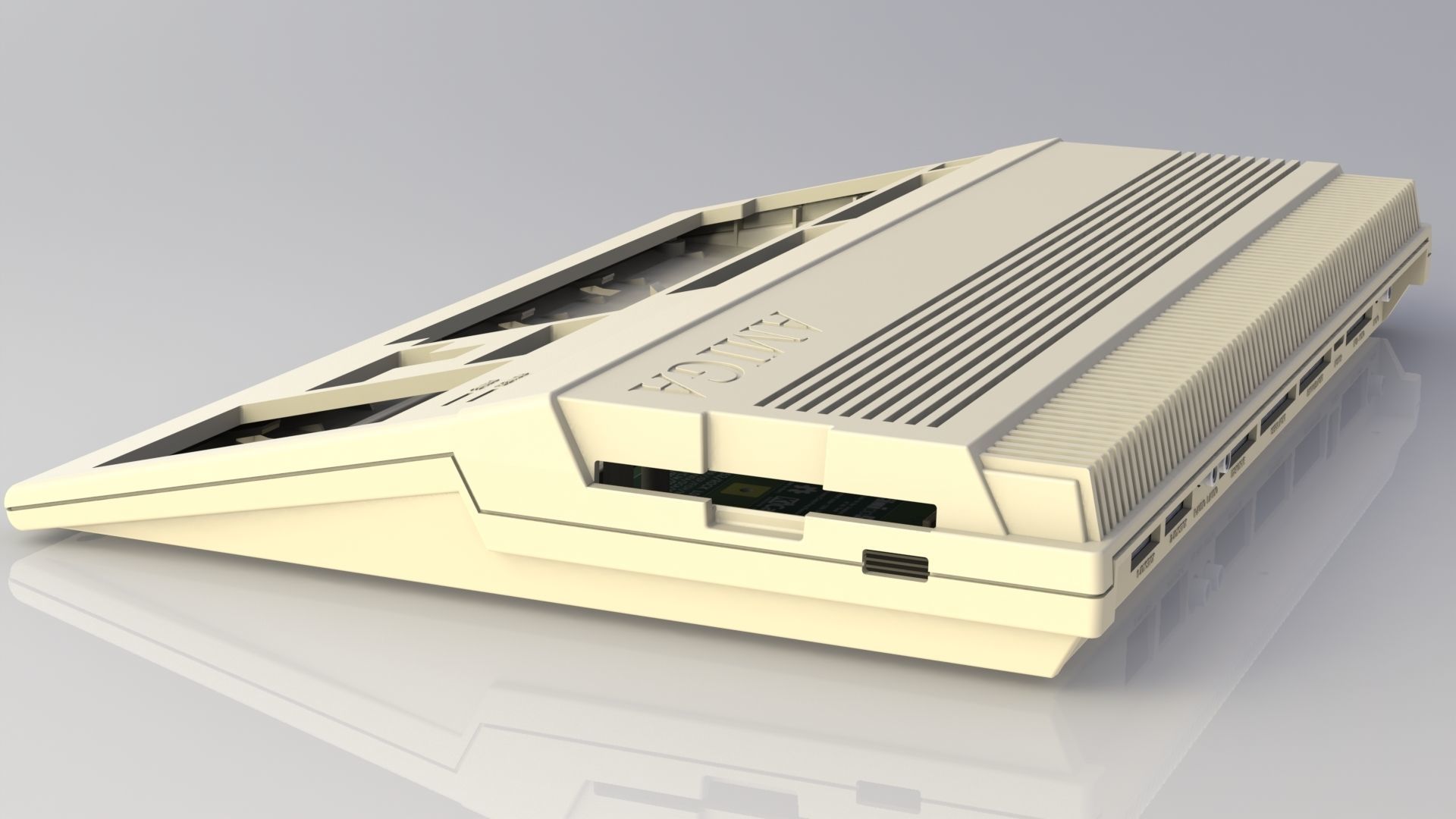 Commodore Amiga 500 3d printed enclosure 3D model 3D printable | CGTrader