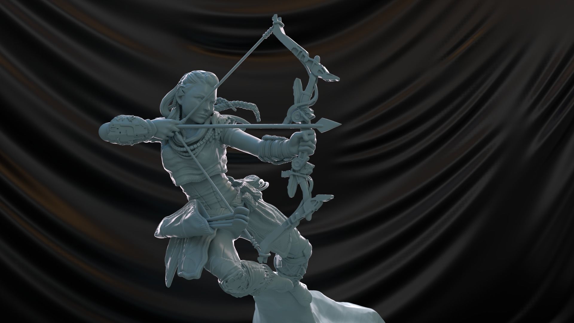 Aloy - Horizon Zero Dawn 3D model 3D printable | CGTrader