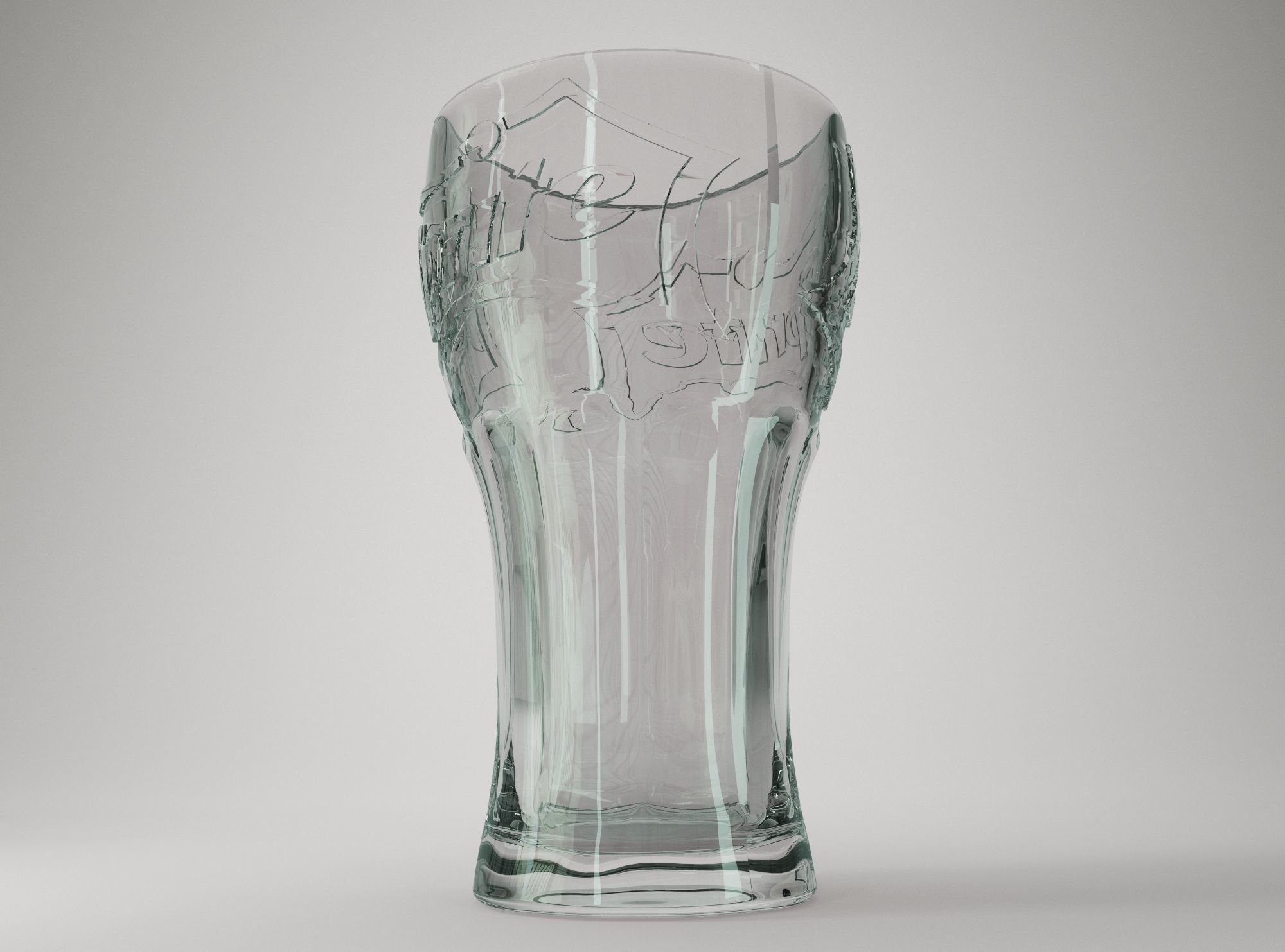 glass sprite 3D model | CGTrader