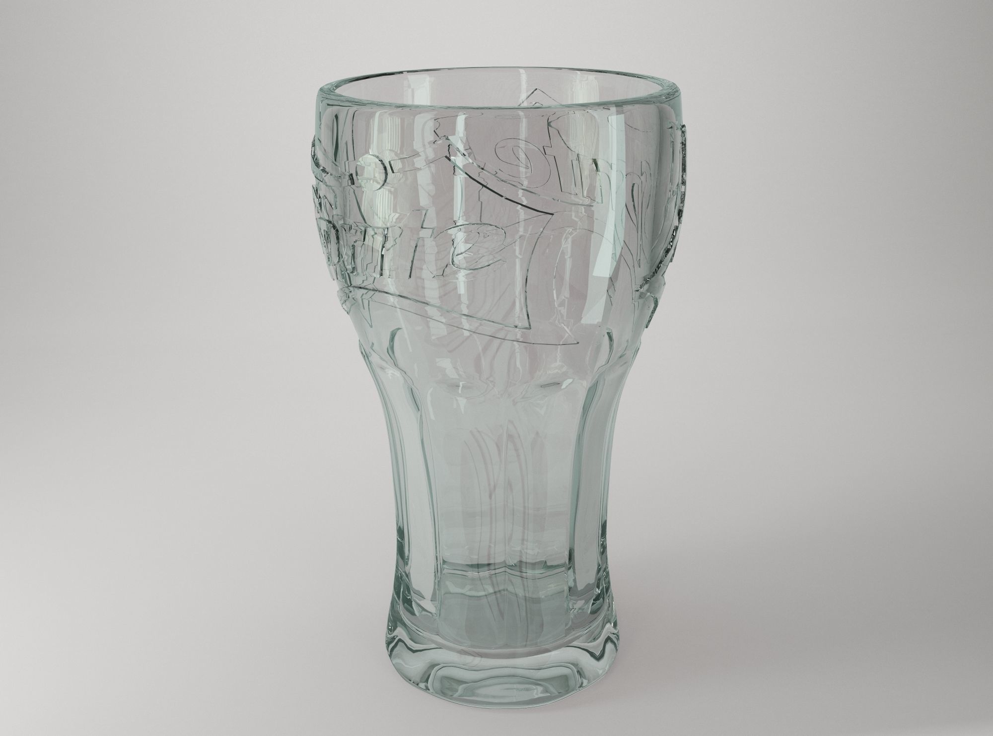 glass sprite 3D model | CGTrader