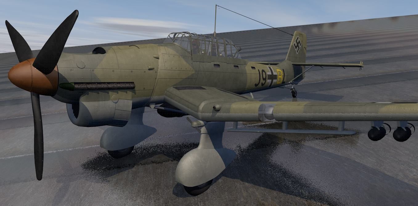Junkers Ju-87C Stuka 3D model | CGTrader