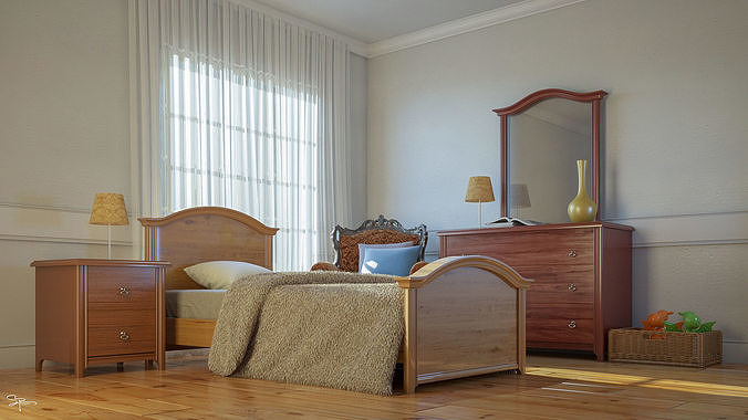 Bedroom 3d Model Cgtrader