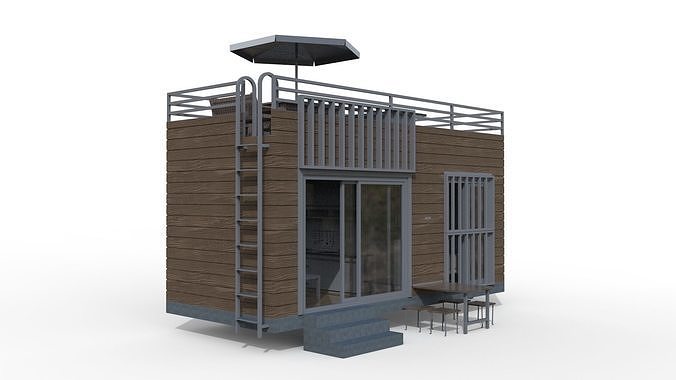 TINY HOUSE 3D model | CGTrader