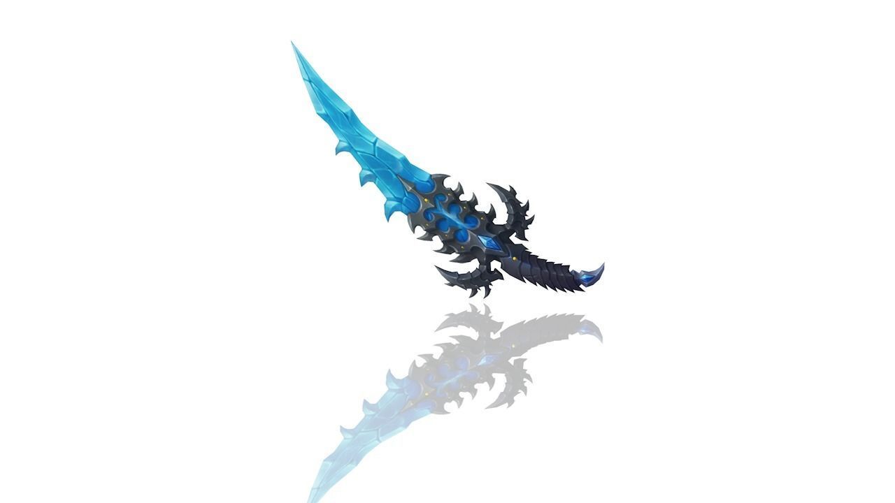 3D model Crystal Dagger VR / AR / low-poly | CGTrader