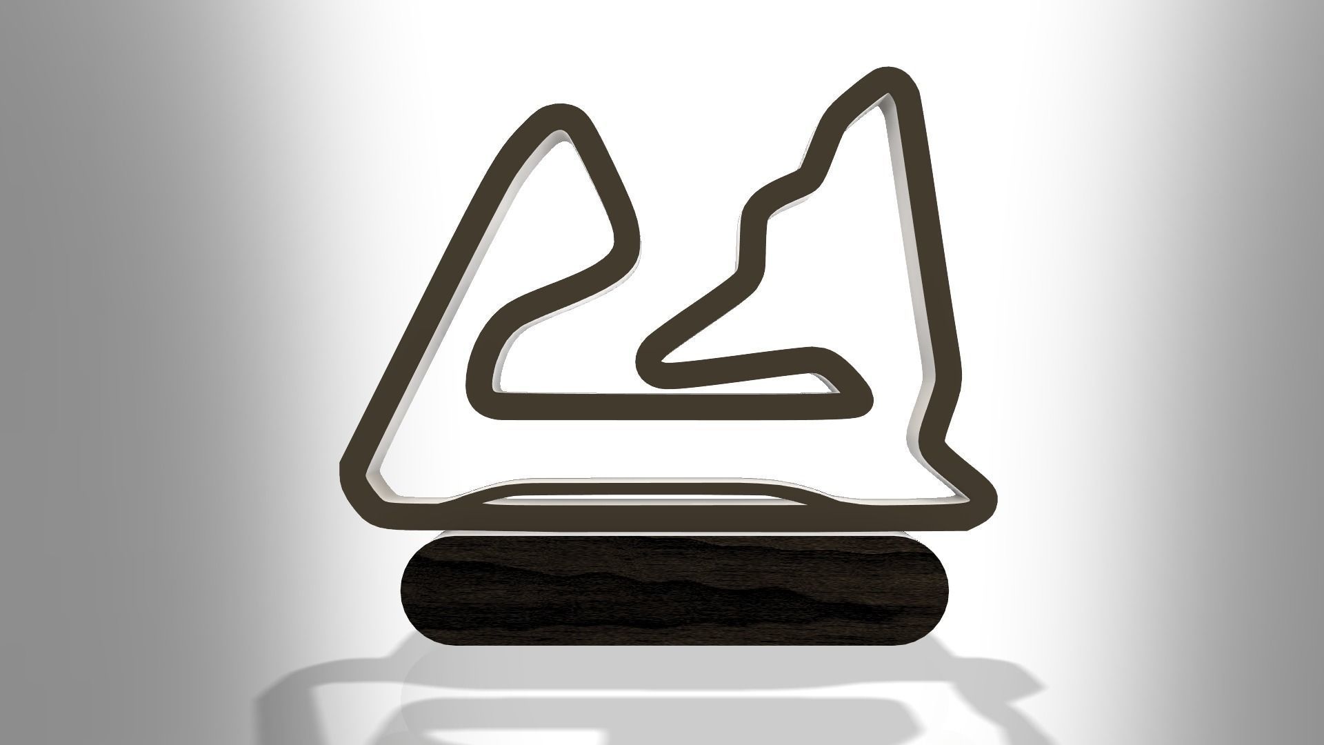 F1 Bahrain Race Track STL OBJ FBX Files 3D Print Fusion 360 3D model 3D ...