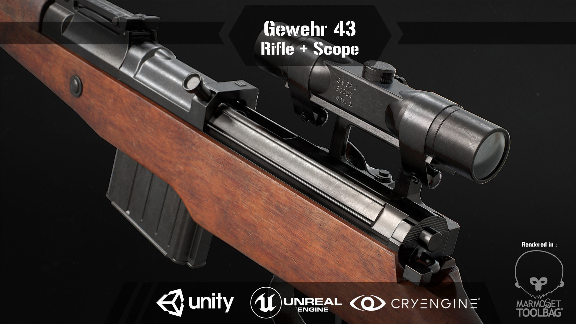 3D model Gewehr 43 | CGTrader