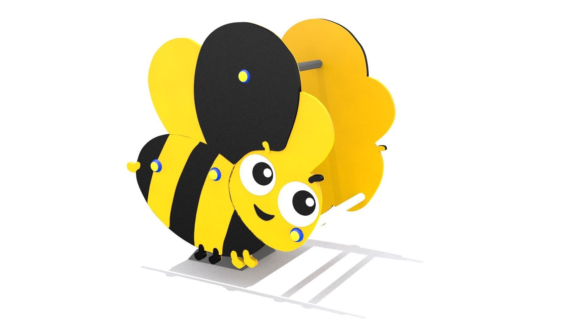 3D model Playground- Bee Rider VR / AR / low-poly | CGTrader