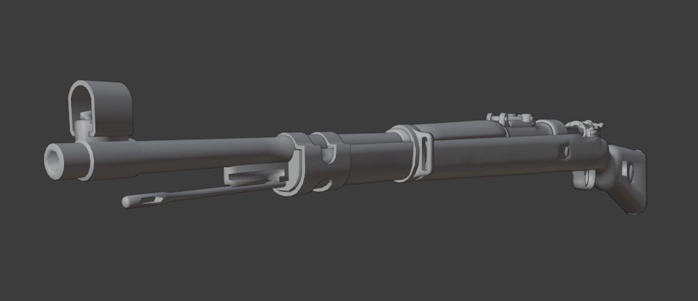 Mauser K98 3D model | CGTrader
