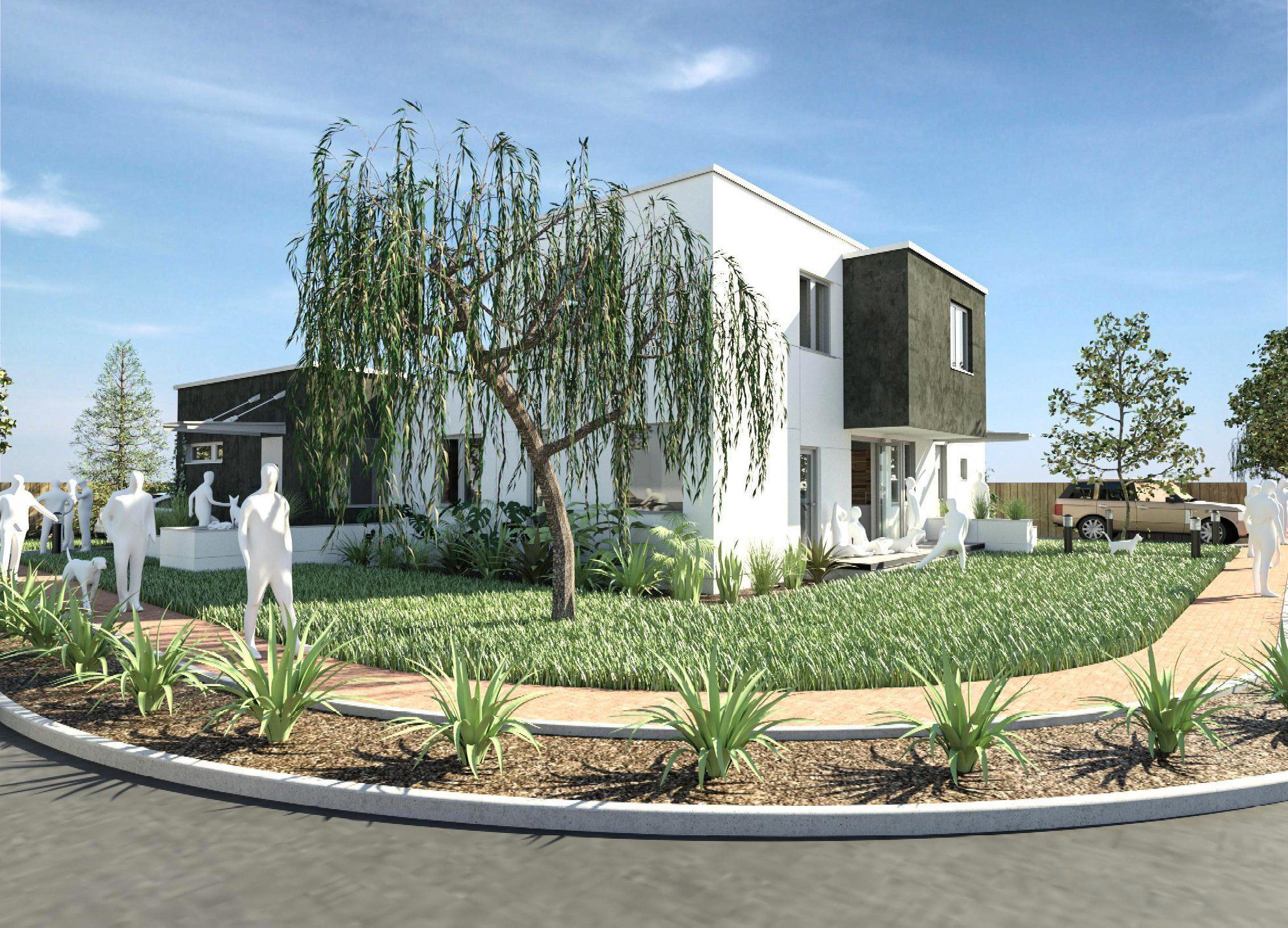 arquigrasspack02- Revit grass with automatic placement 3D model | CGTrader