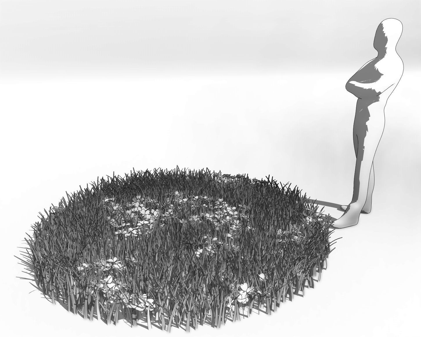 arquigrasspack02- Revit grass with automatic placement 3D model | CGTrader