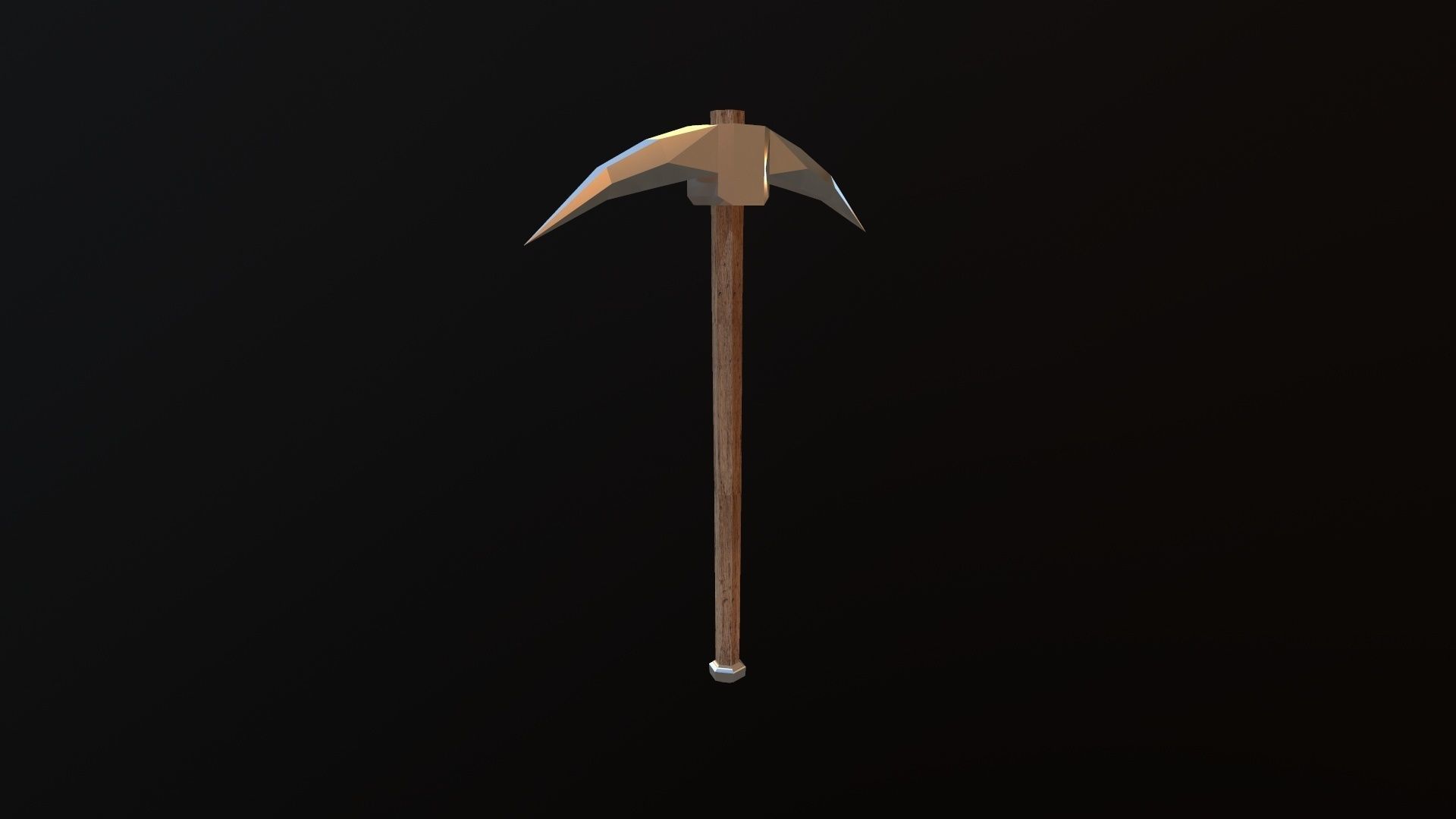 3D model Pickaxe VR / AR / low-poly | CGTrader