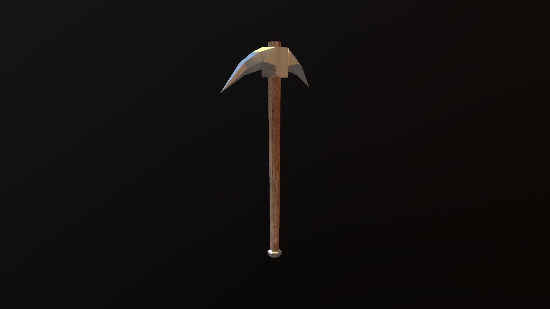3D model Pickaxe VR / AR / low-poly | CGTrader