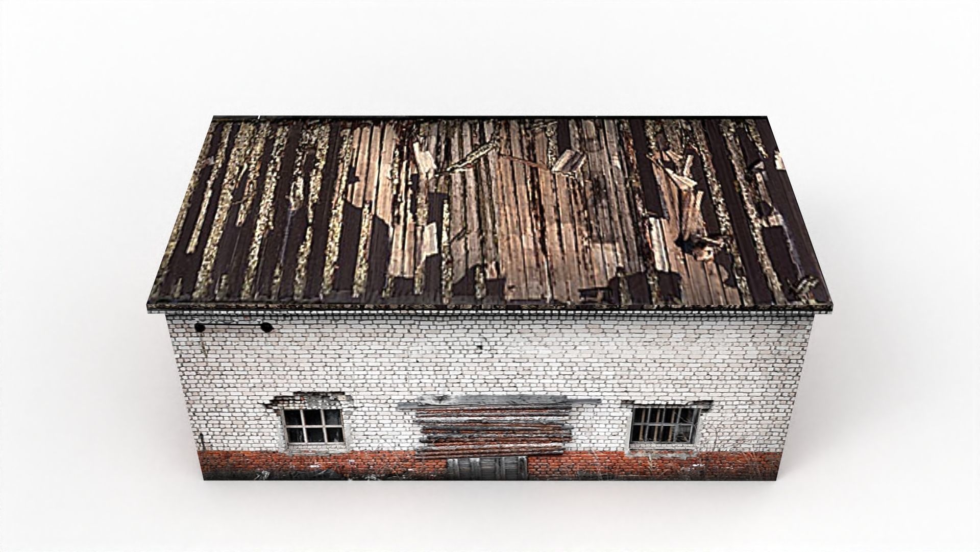 3D model Old booth VR / AR / low-poly | CGTrader