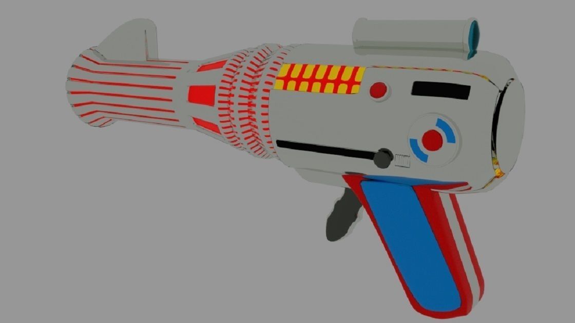 Condor Space Gun 3D model | CGTrader