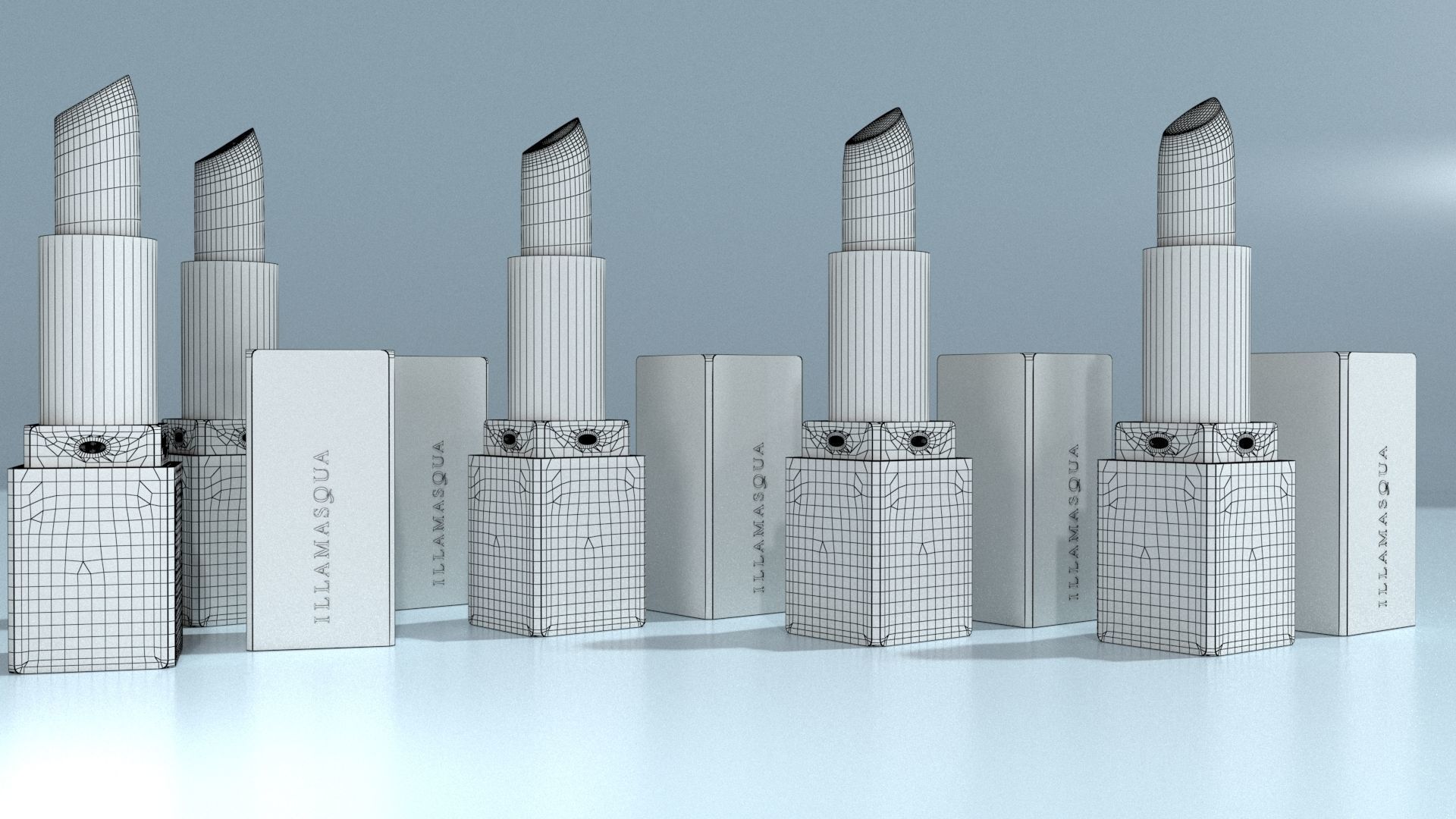 3D model Illamasqua Lipstick VR / AR / low-poly | CGTrader