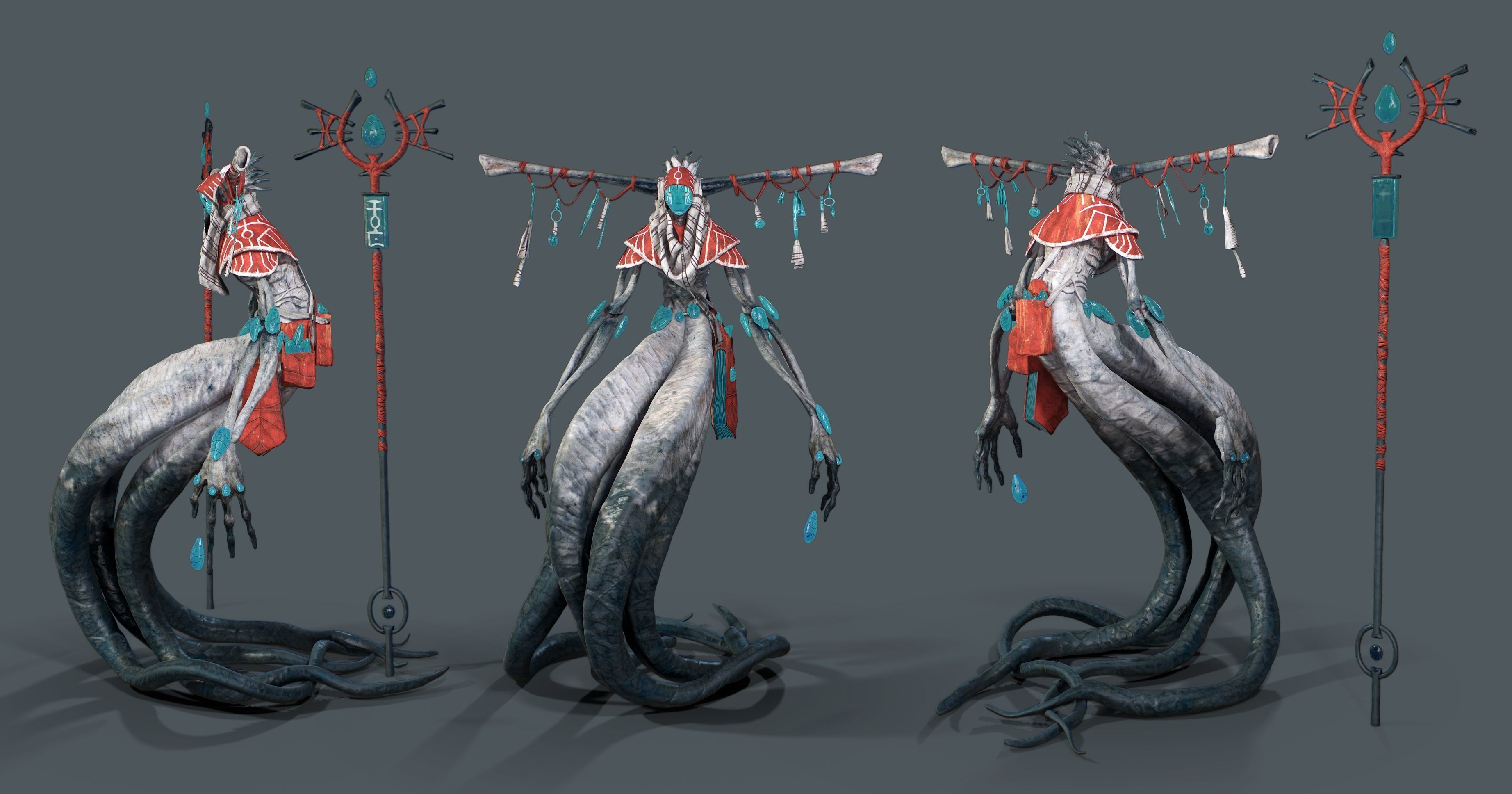 3D model Alien VR / AR / low-poly | CGTrader