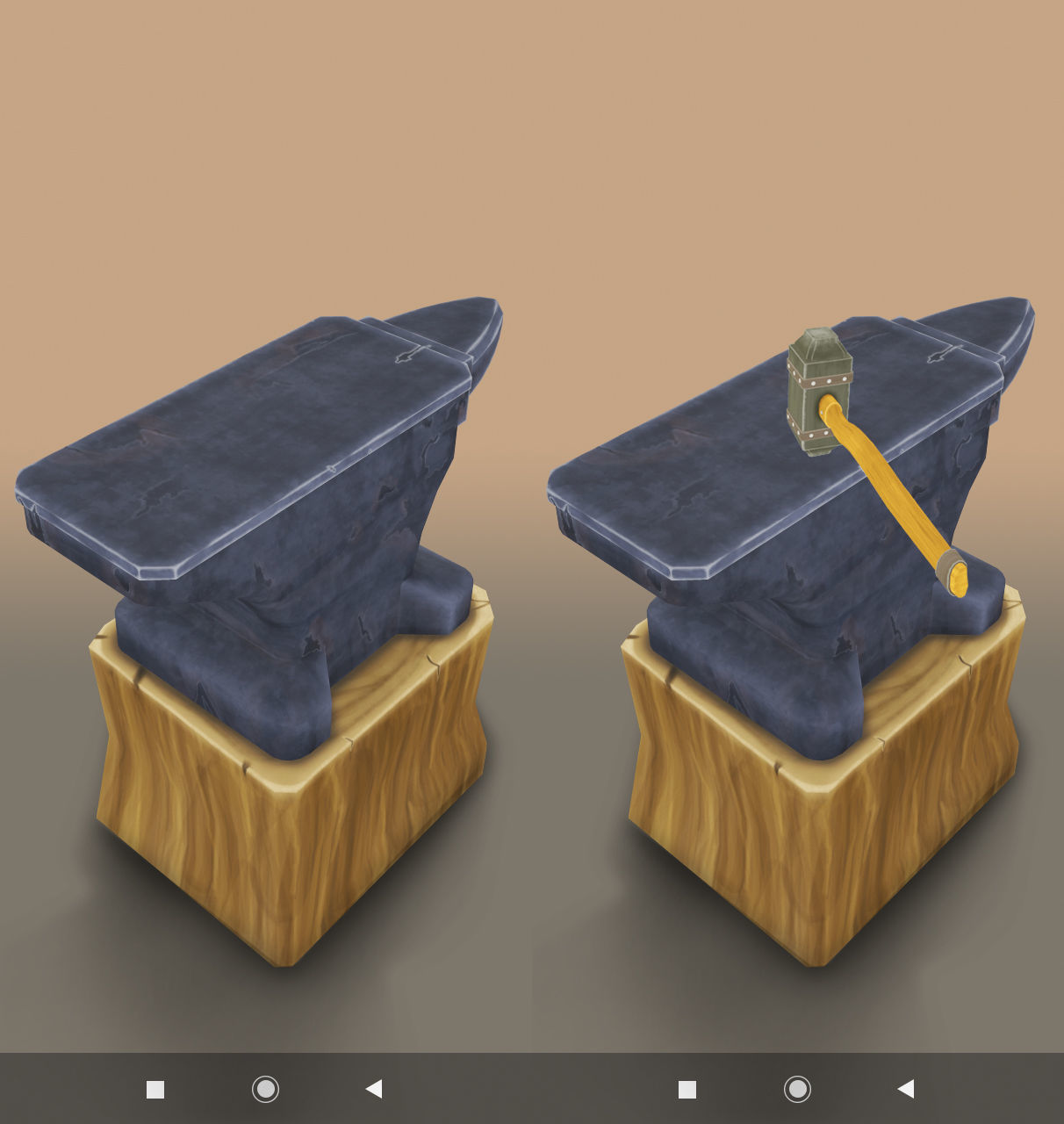 3D model Hyper casual forge pack VR / AR / low-poly | CGTrader