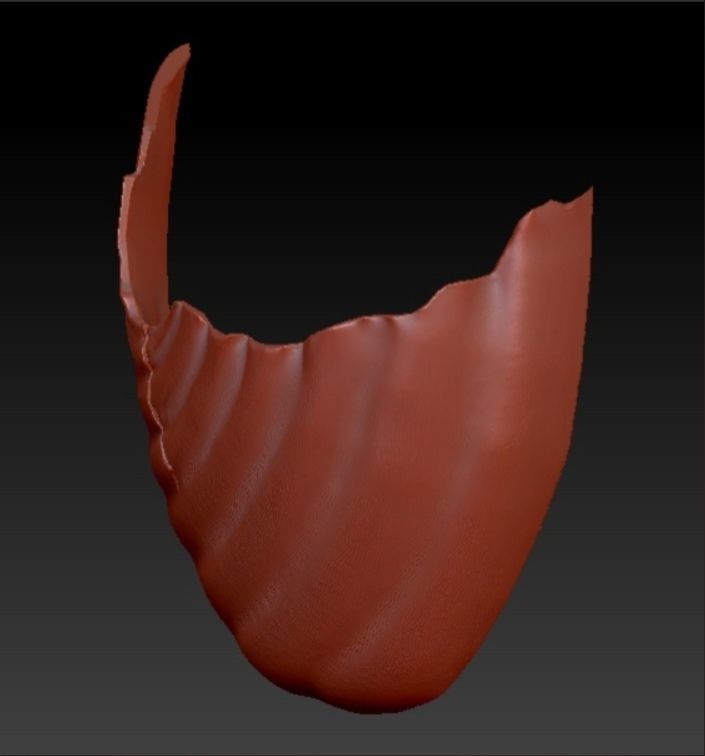 TOBI BROKEN MASK 3D model 3D printable | CGTrader