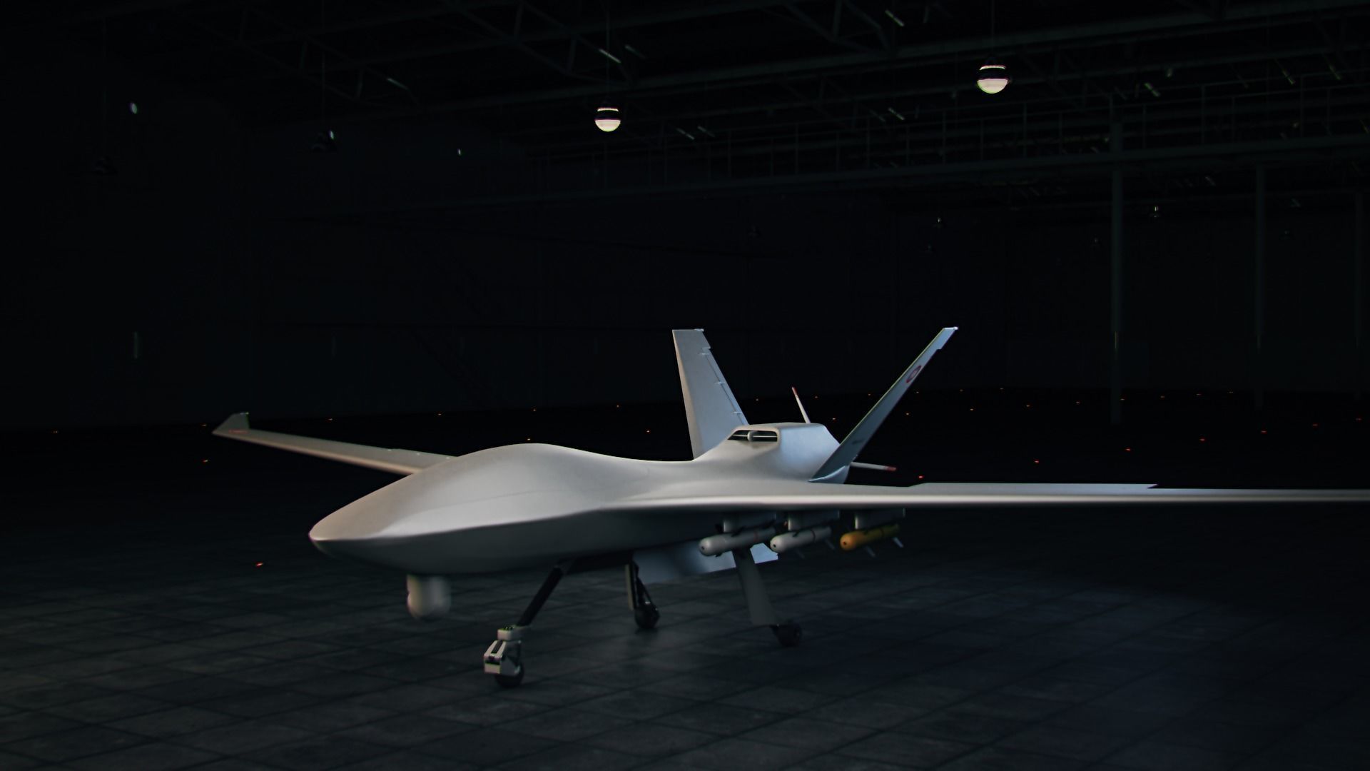 UAV drone 3D model animated | CGTrader