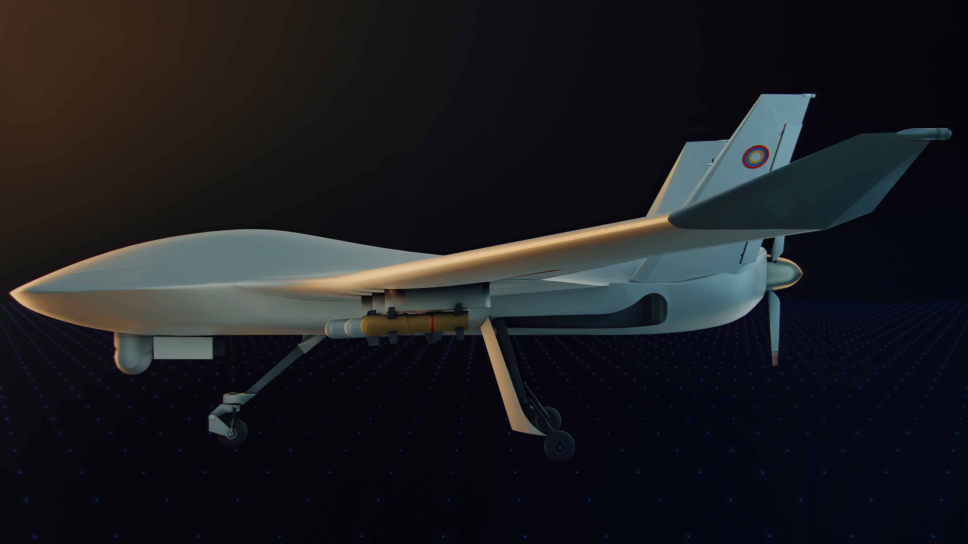 UAV drone 3D model animated | CGTrader