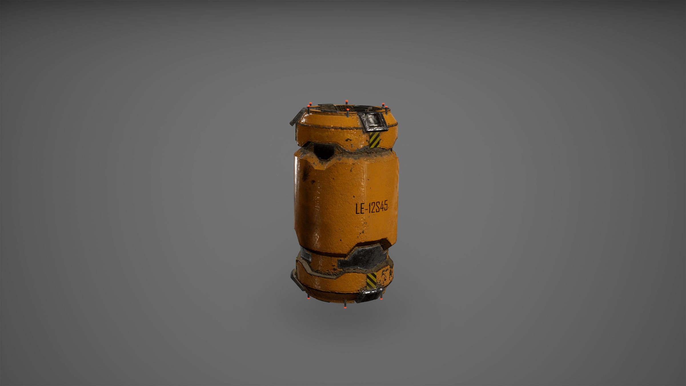 3D model CyberPunk Sci-Fi Barrels VR / AR / low-poly | CGTrader