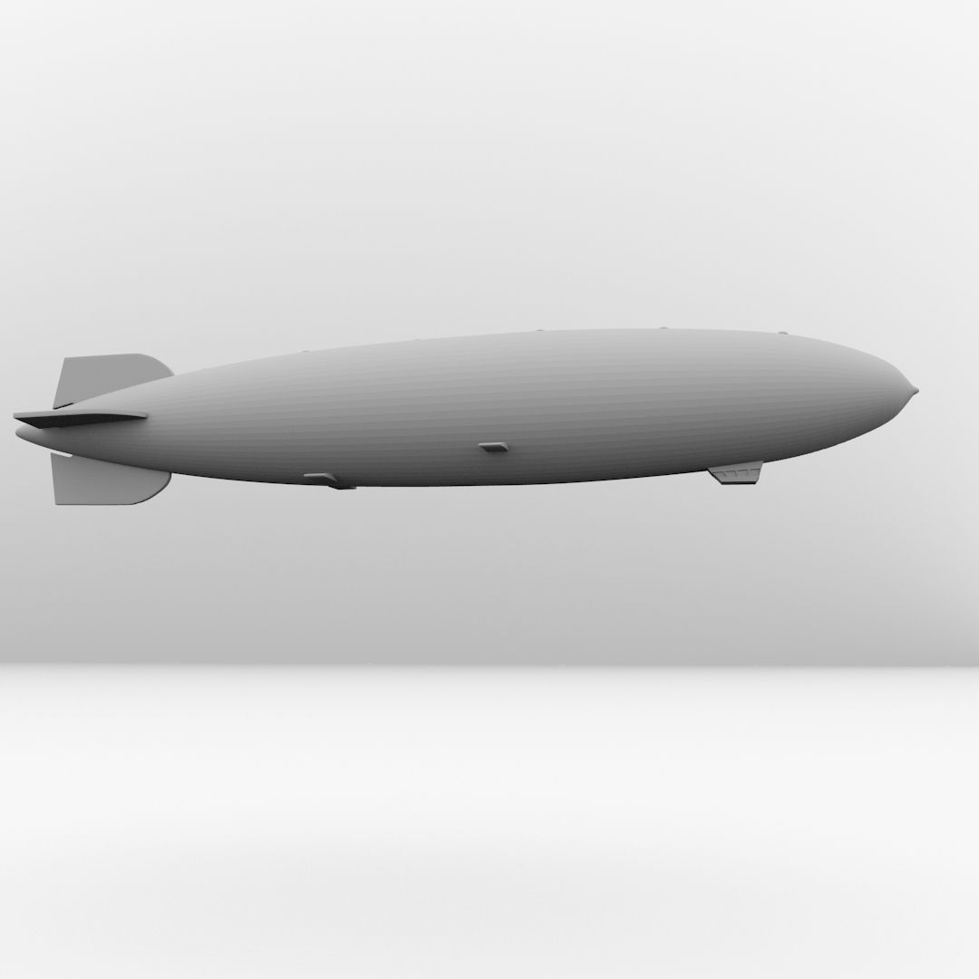 Airship 3D model | CGTrader