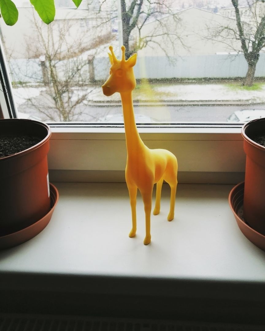 printable giraffe 3D model 3D printable | CGTrader