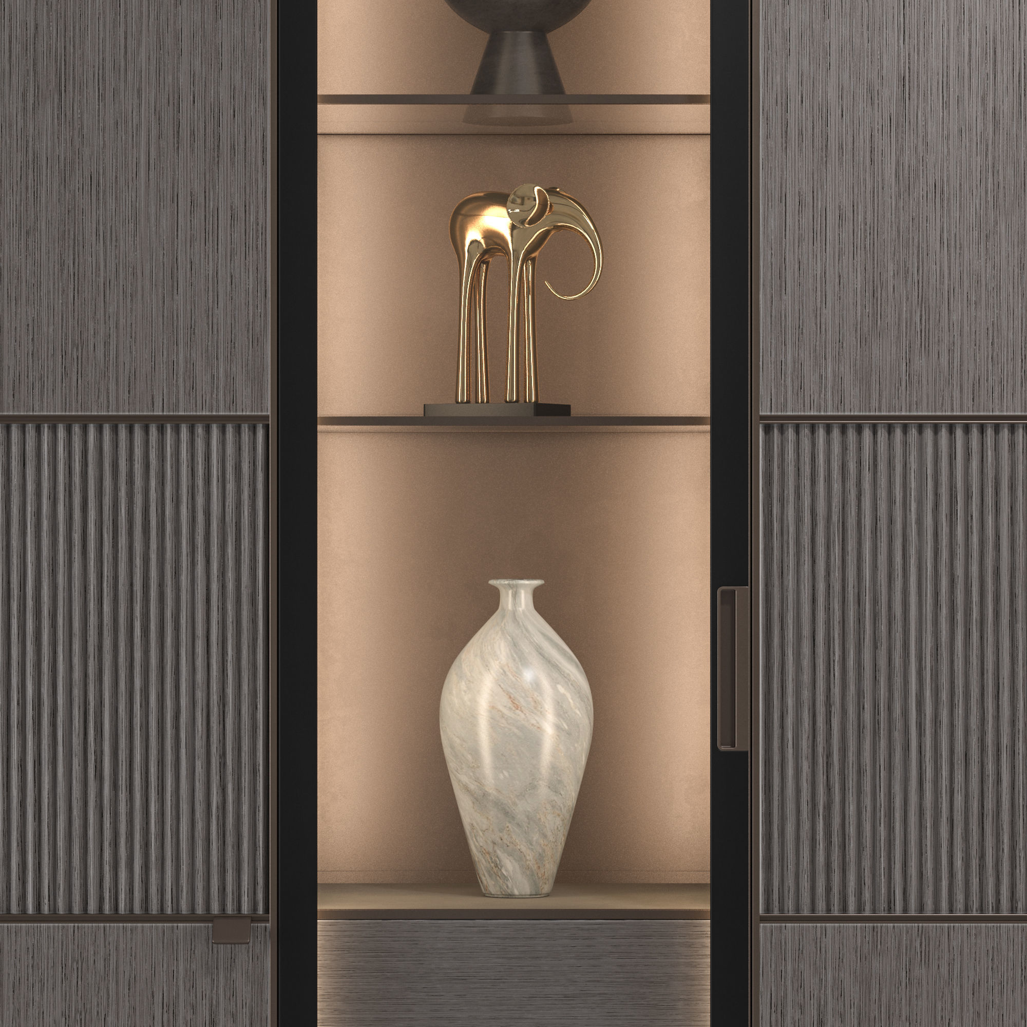 Rimadesio Modulor cabinet V1 3D model | CGTrader