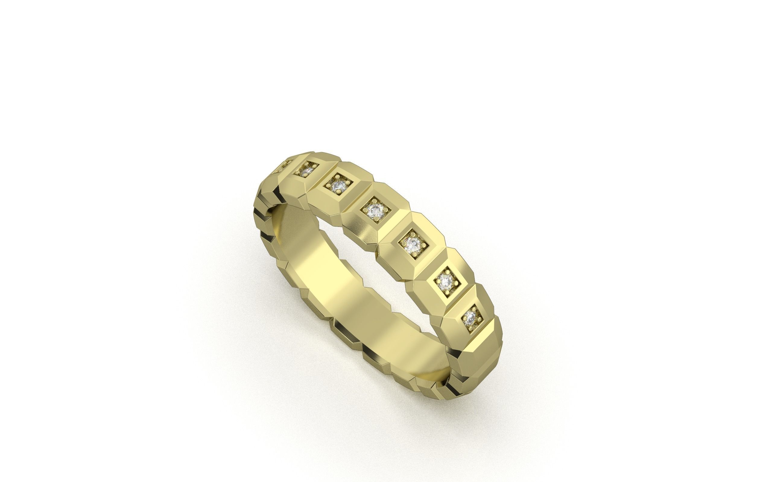 Chopard 2 rings 3D model 3D printable | CGTrader