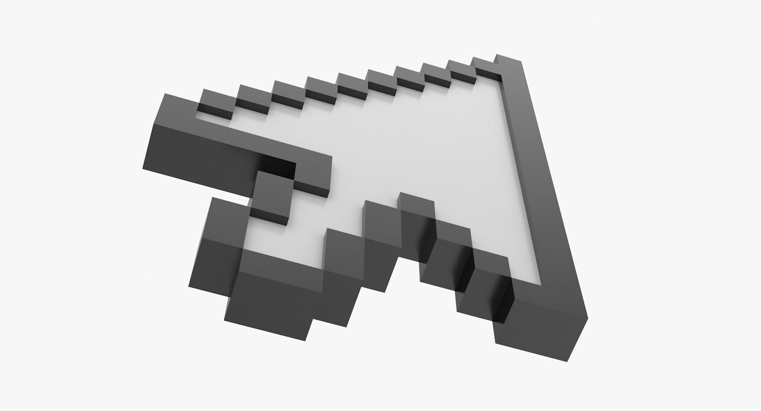 3D model Arrow Cursor VR / AR / low-poly | CGTrader