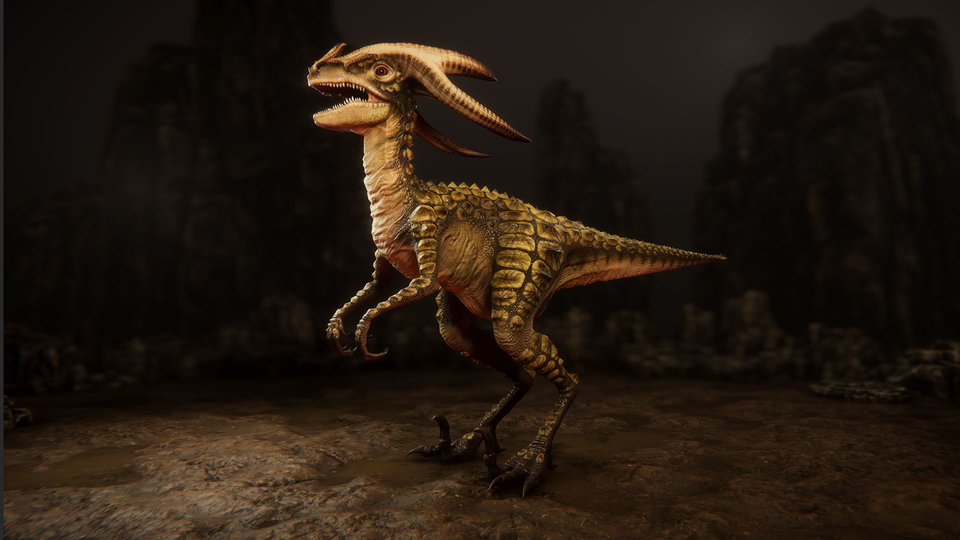 3D model Raptors pack VR / AR / low-poly animated | CGTrader