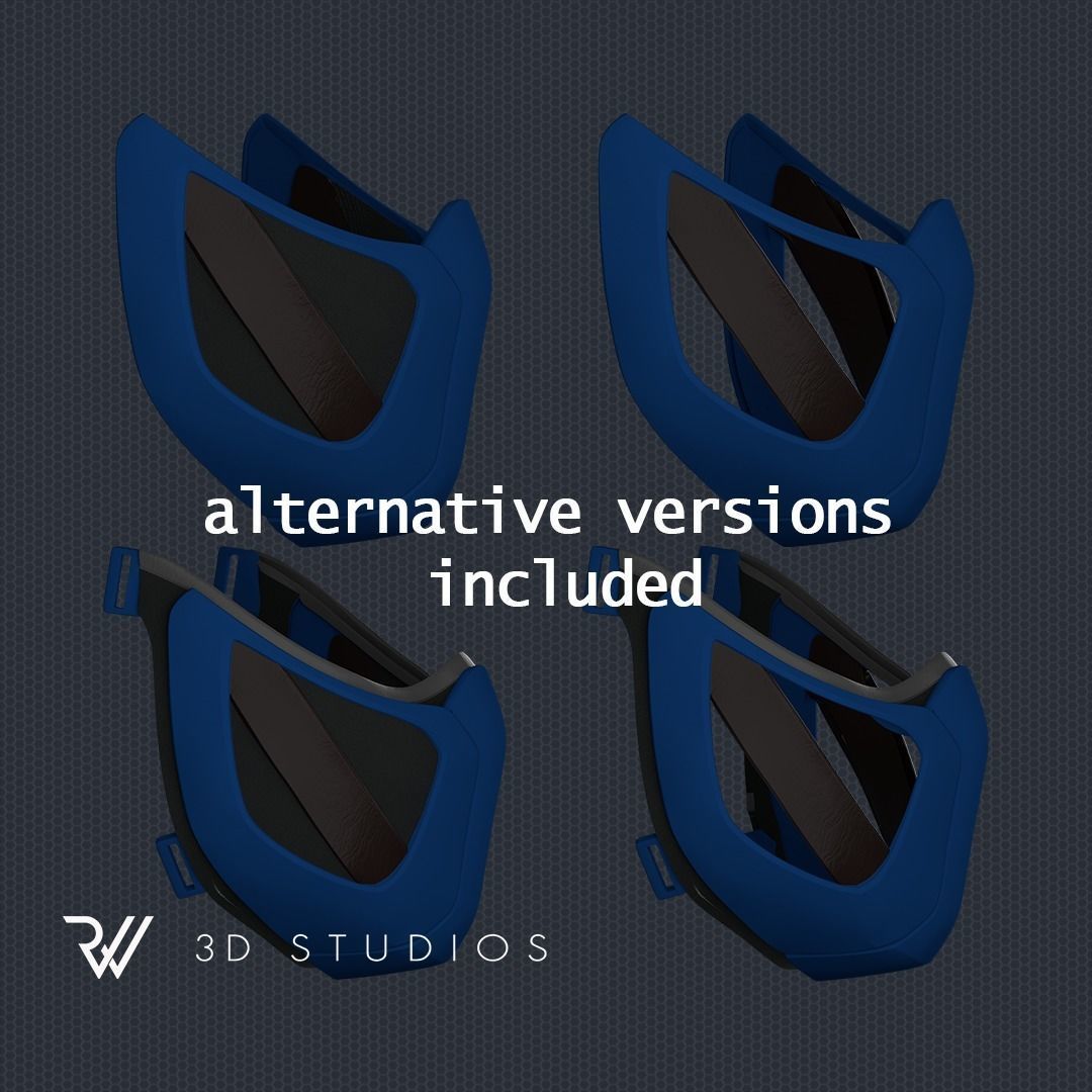 MK11 Sub-Zero Mask V7 - STL File 3D model 3D printable | CGTrader