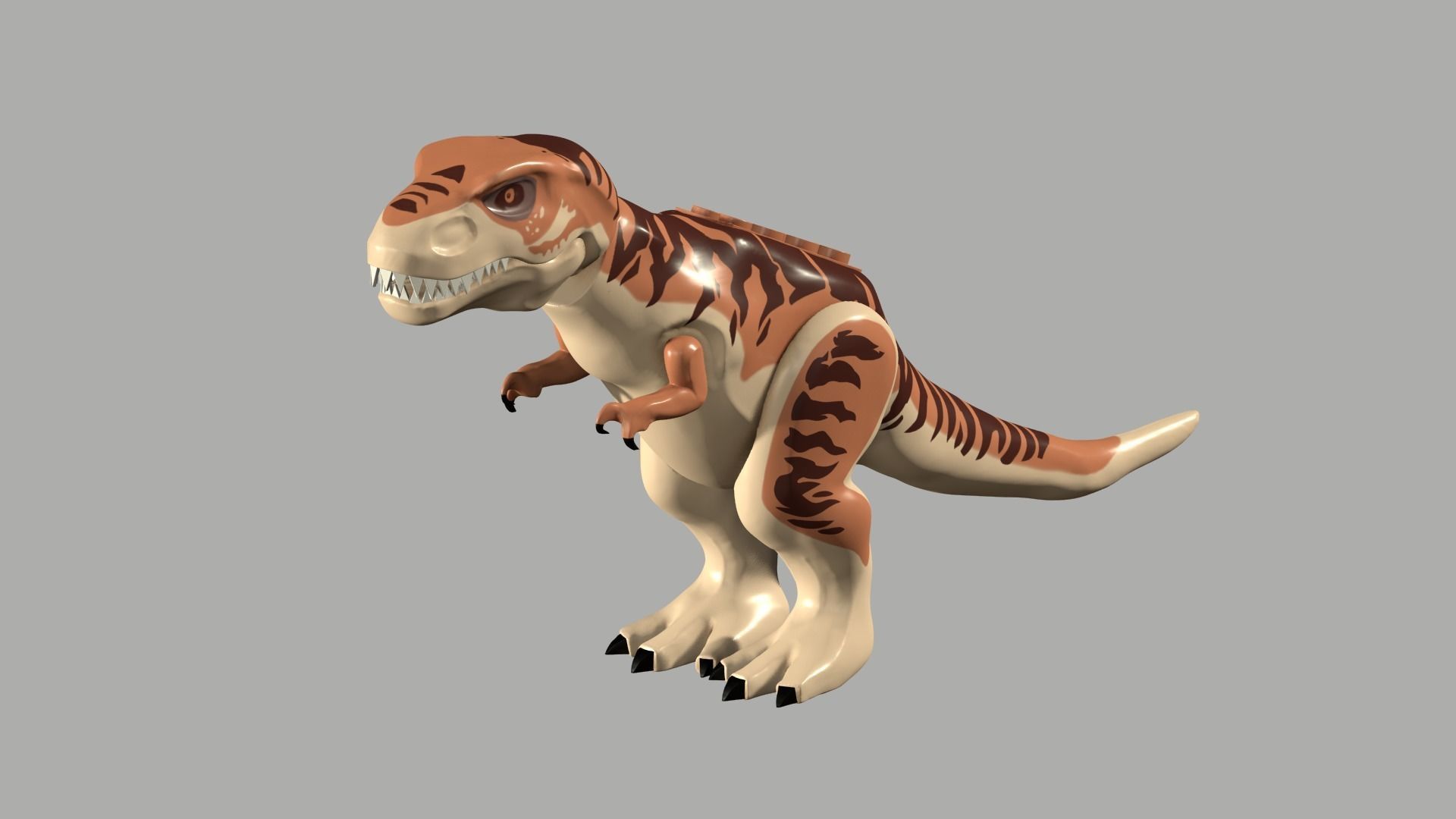 Lego T-Rex 3D model | CGTrader