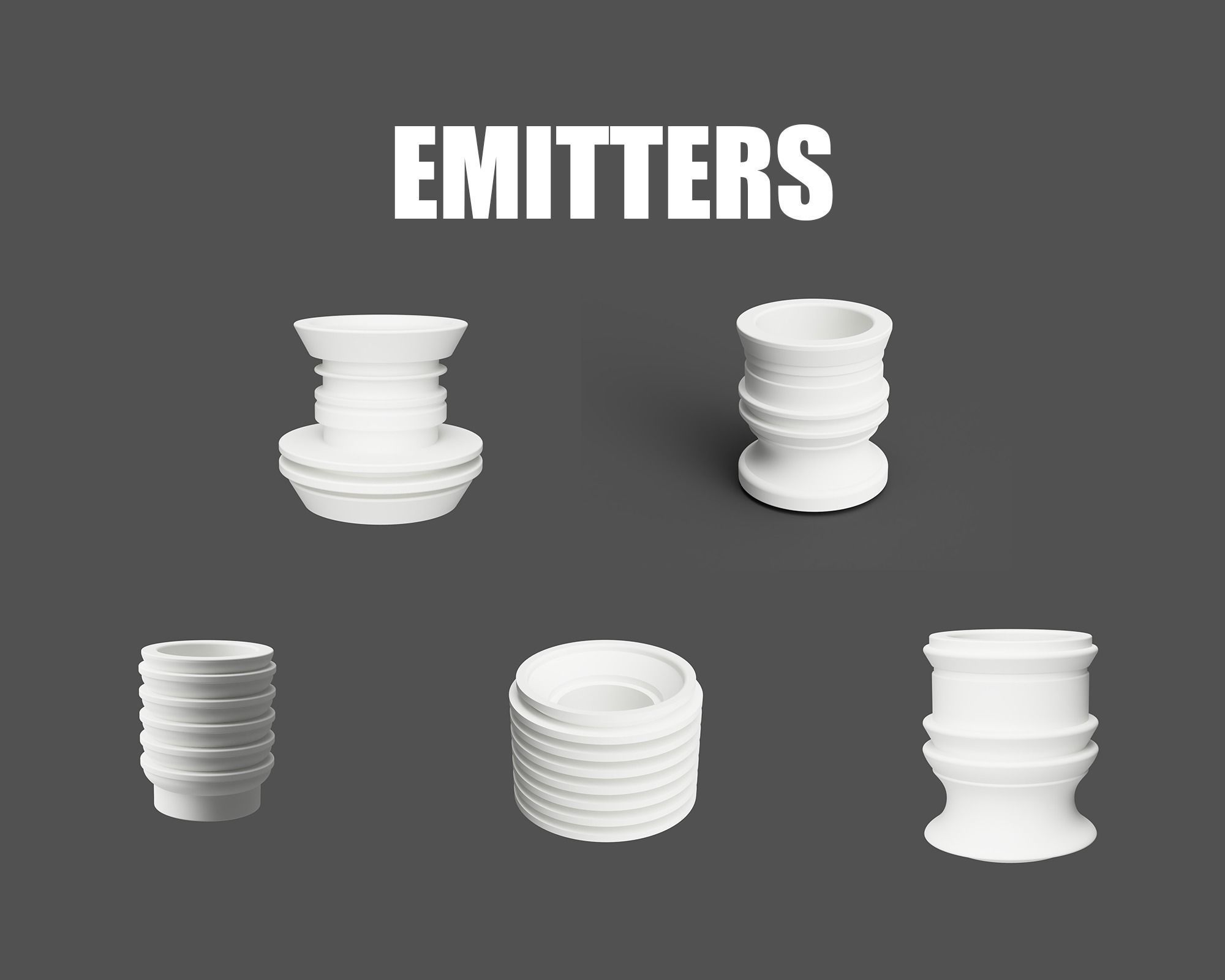 Battle of Geonosis Lightsaber Hilts 3D Printable 3D Model Collection ...