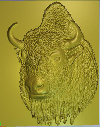 Bison 3D model 3D printable | CGTrader