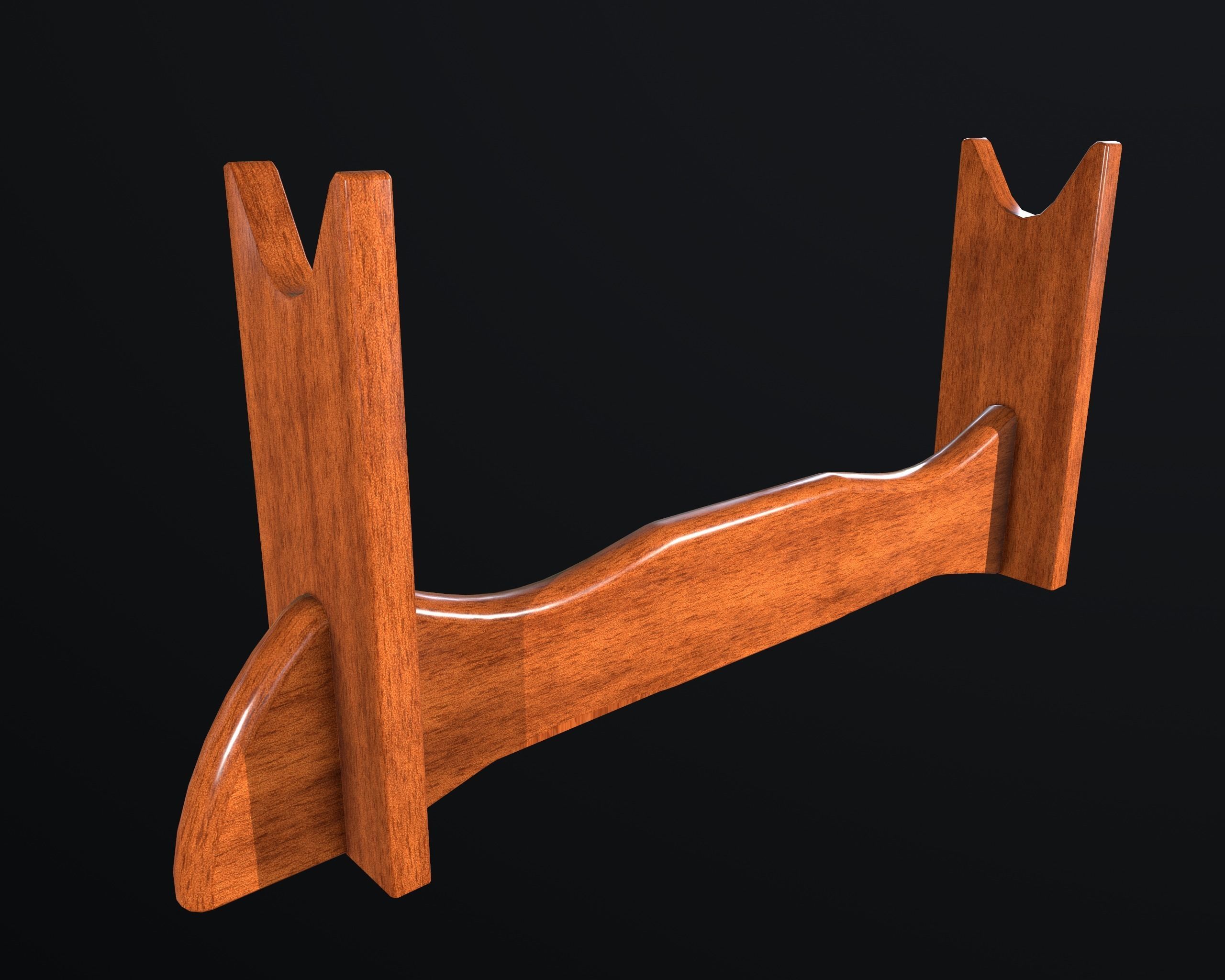 Weapon stand free VR / AR / low-poly 3D model | CGTrader