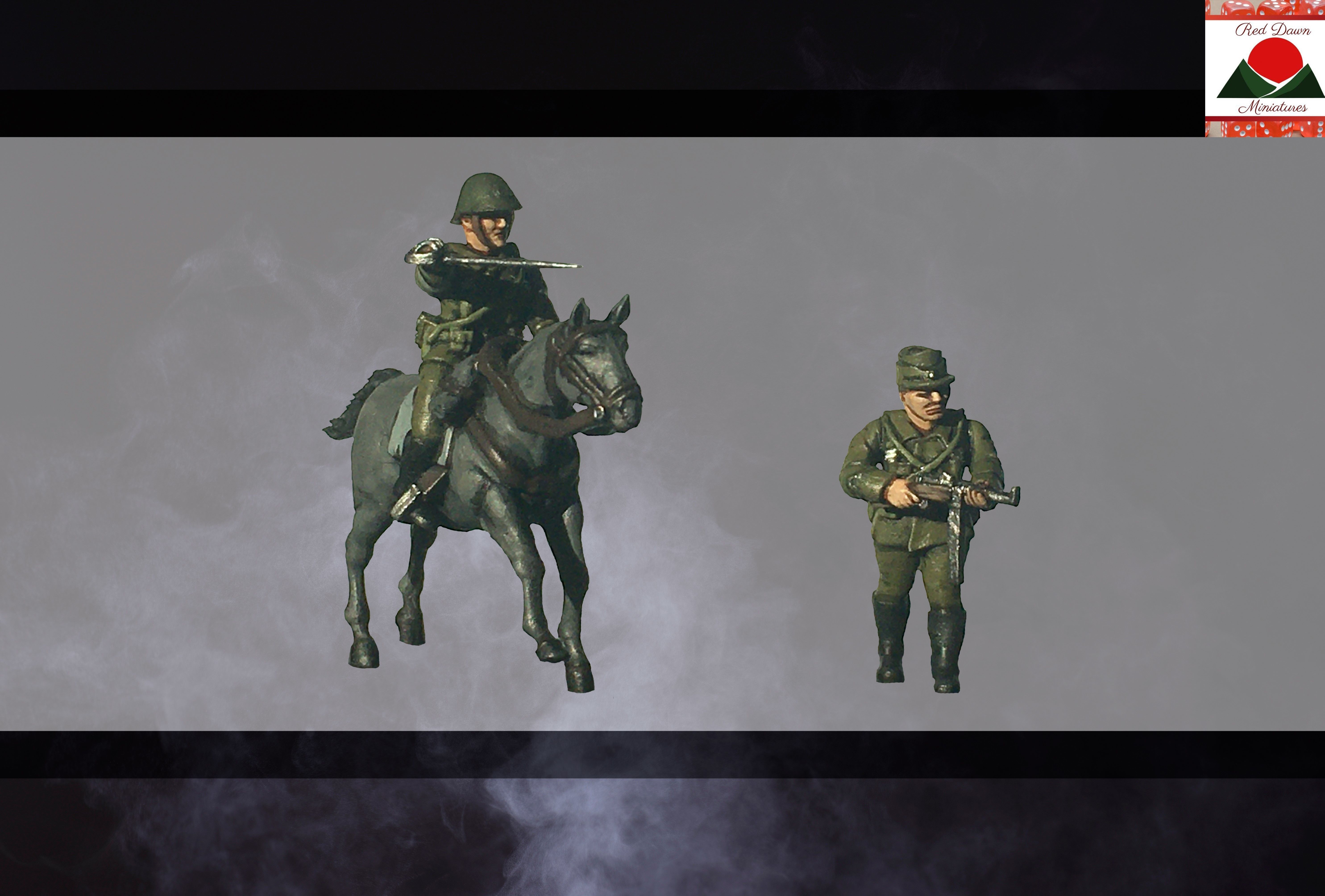 28mm WW2 Romanian Cavalry 3D model 3D printable | CGTrader