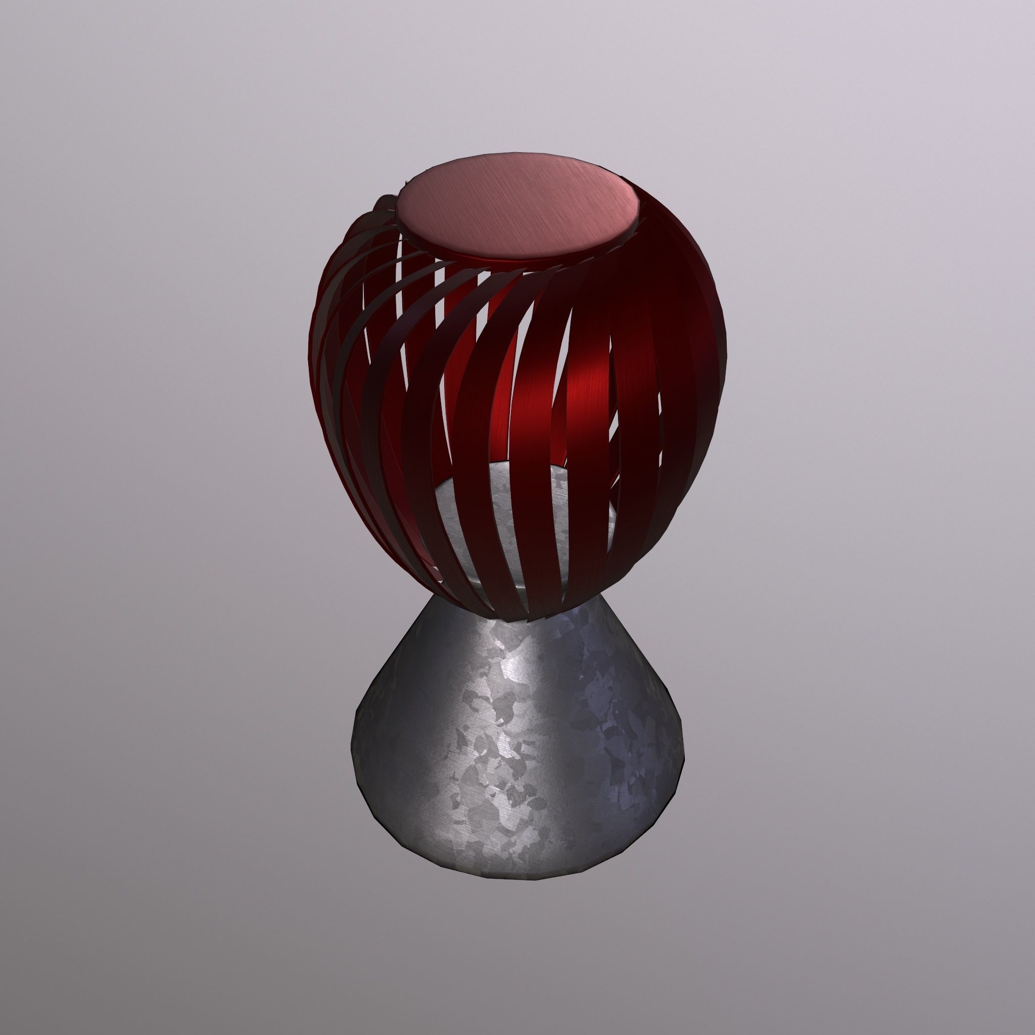 3D model Roof Wind Turbine VR / AR / low-poly | CGTrader