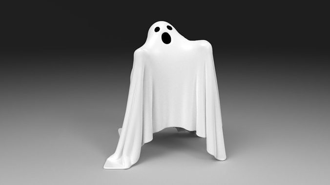 Cloth Ghost STL for 3D model 3D printable | CGTrader
