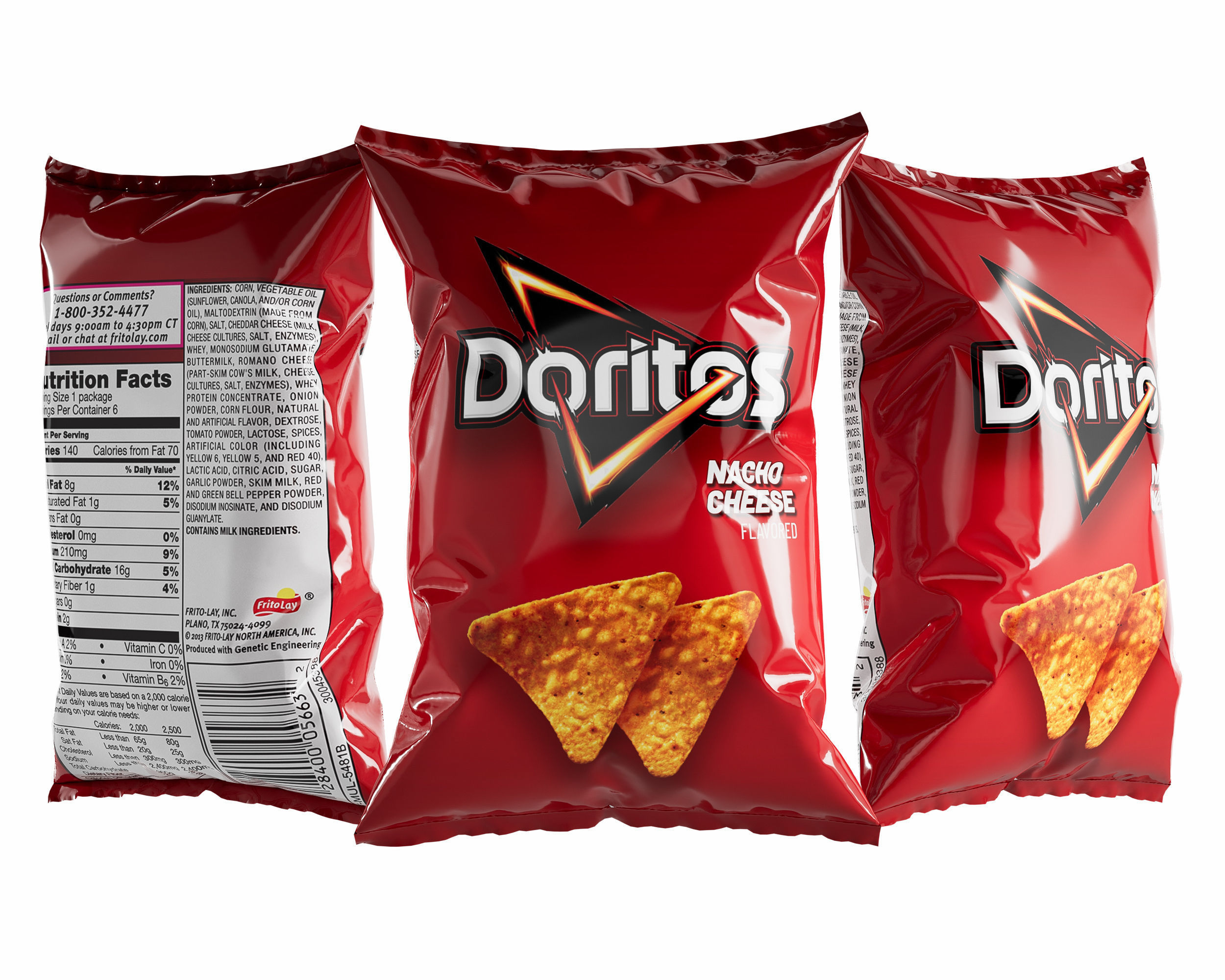 Chips Packaging 3D model | CGTrader