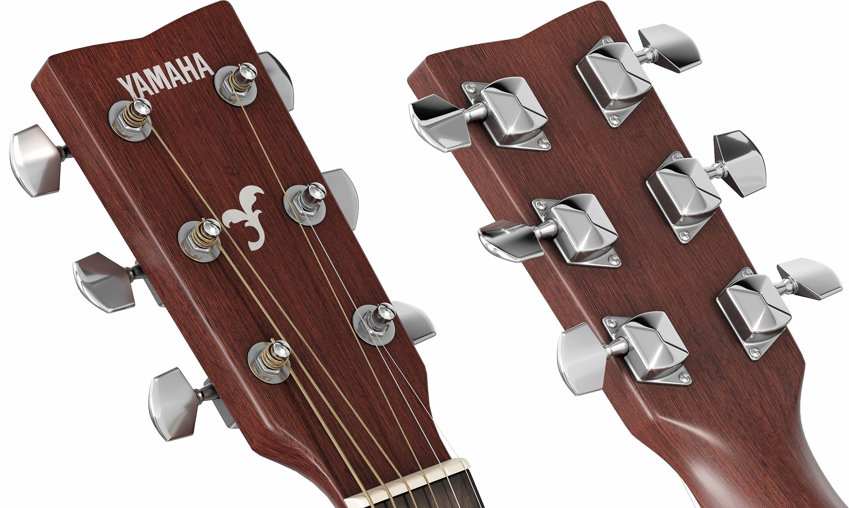 Guitar set for stage 3D model | CGTrader